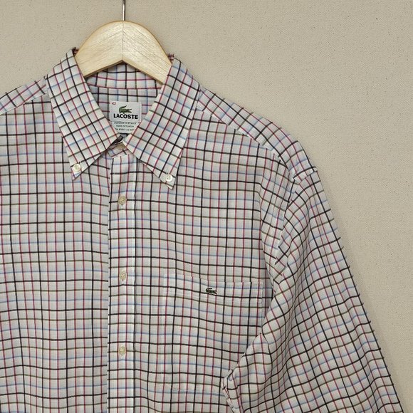 Lacoste | Shirts | Lacoste Button Down L42 | Poshmark